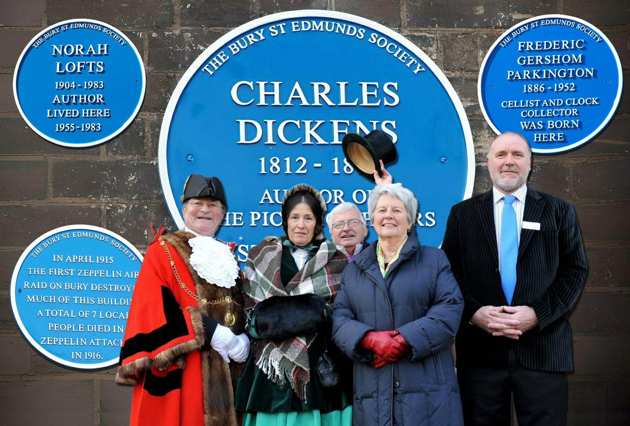 Blue Plaques signpost our rich heritage - The Bury Society
